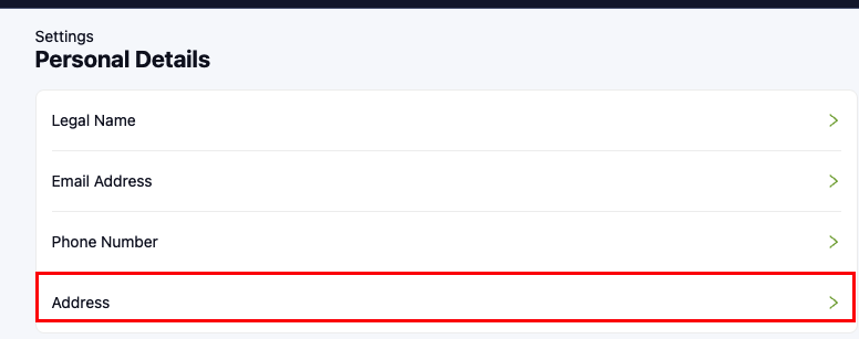 How To Update/Change Your Mailing Address – iTrustCapital